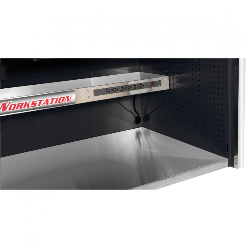 Extreme Tools Combo: 72" Roller Cabinet & Pro Hutch - Rockin Toolboxes