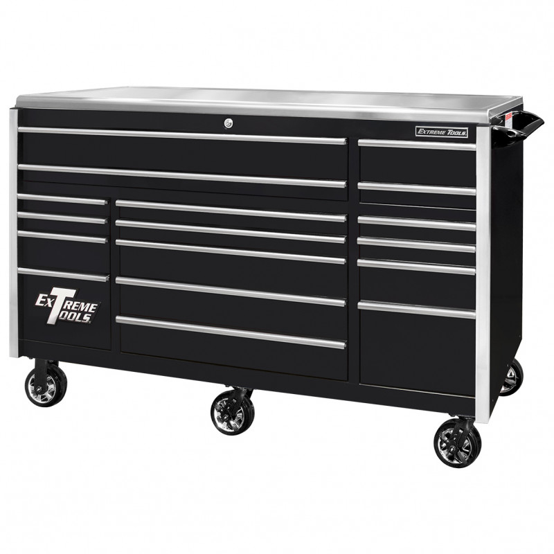 EXQ 24" Side Locker with 4 Drawers & 2 Shelves by Extreme Tools - RTB
